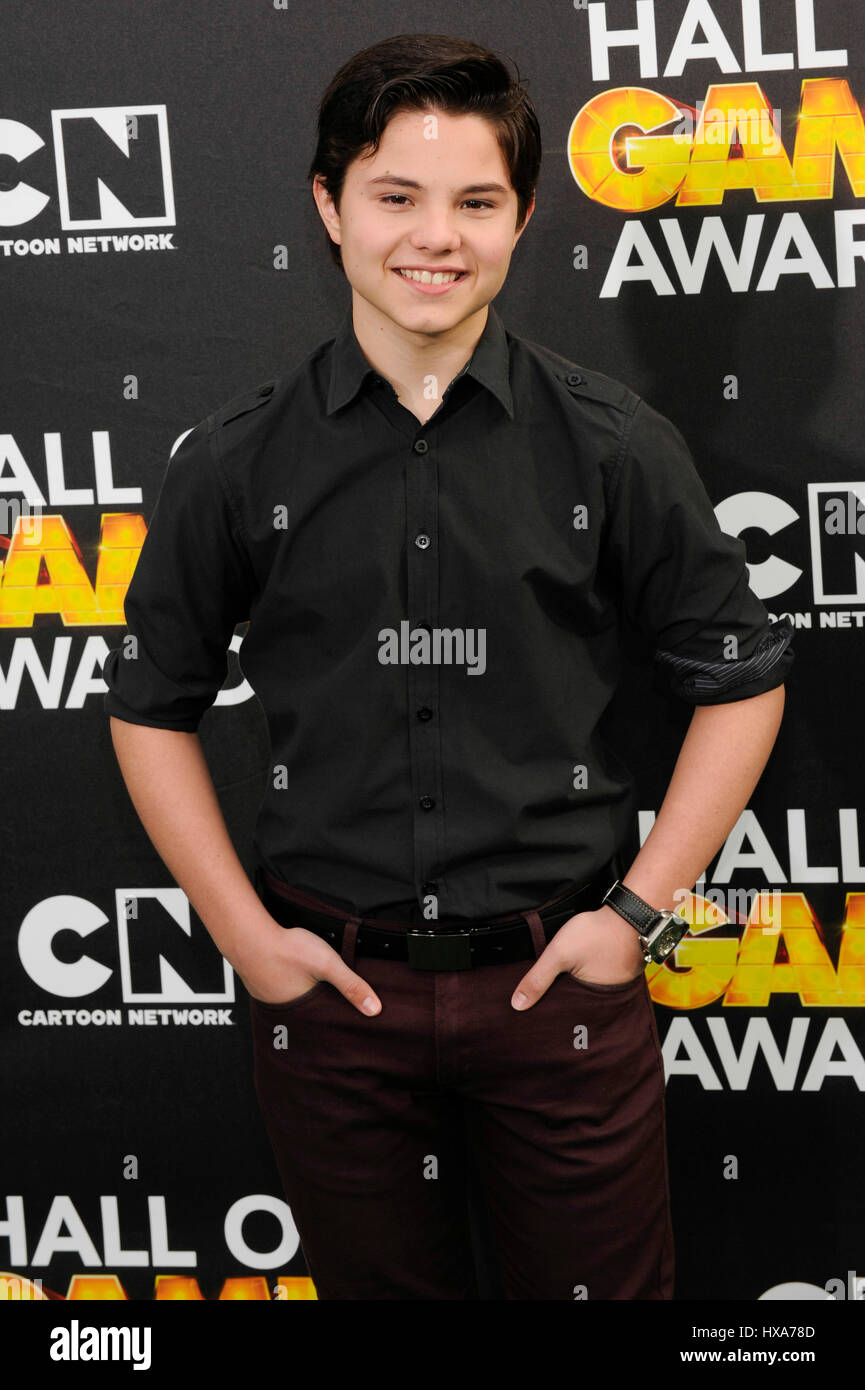 Actor Zach Callison arrives at the 4th Annual Cartoon Network Hall Of ...