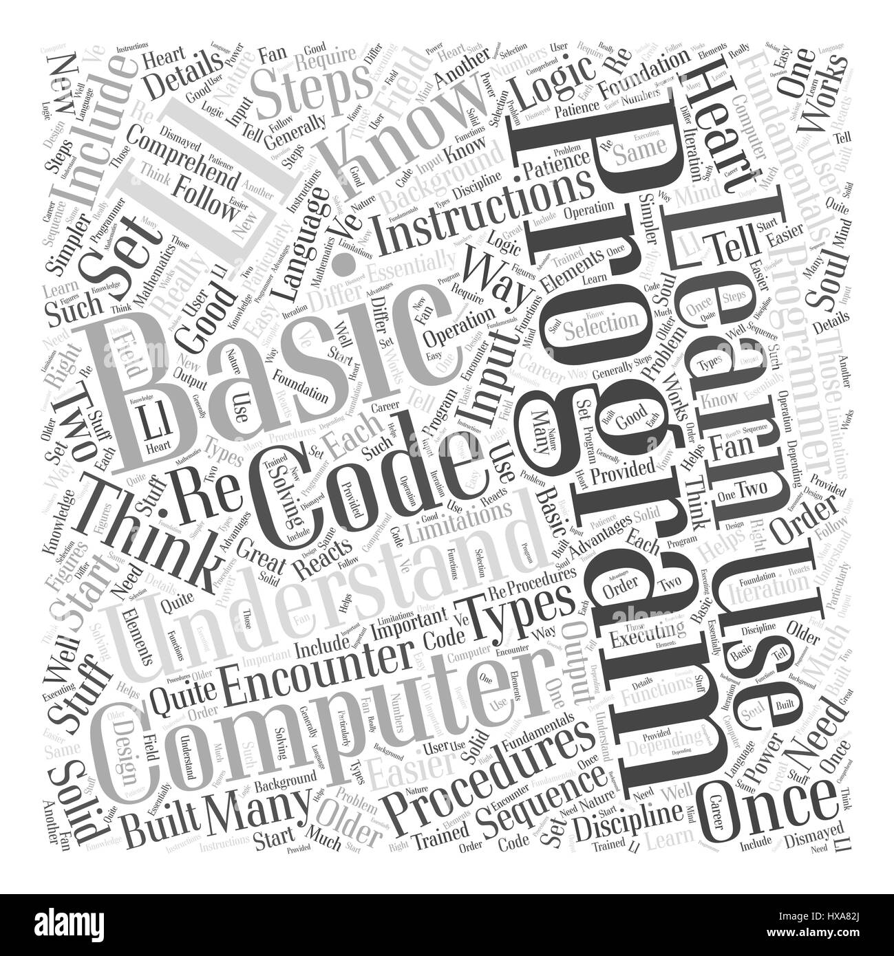 Basic Programming High Resolution Stock Photography and Images - Alamy