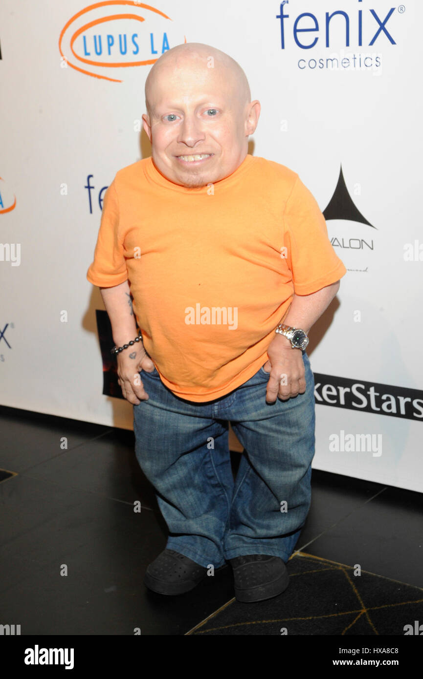 Actor Verne Troyer attends the Stars Get Lucky For Lupus: 6th Annual ...