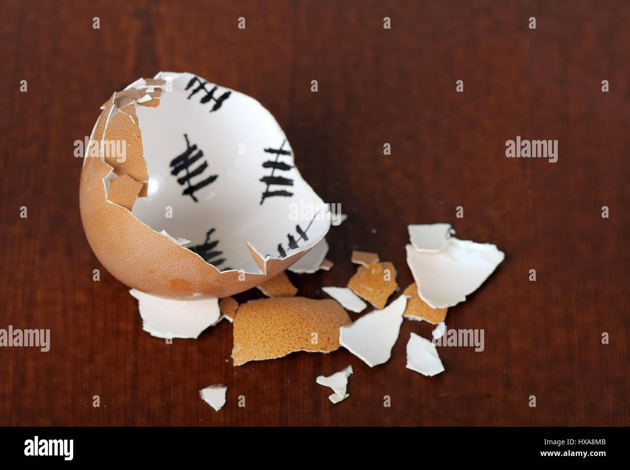 Broken egg sign hi-res stock photography and images - Alamy