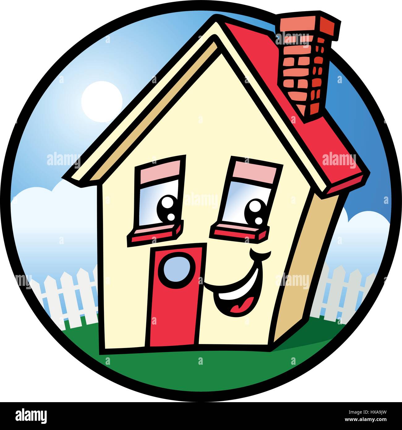 Happy eyes illustration hi-res stock photography and images - Alamy