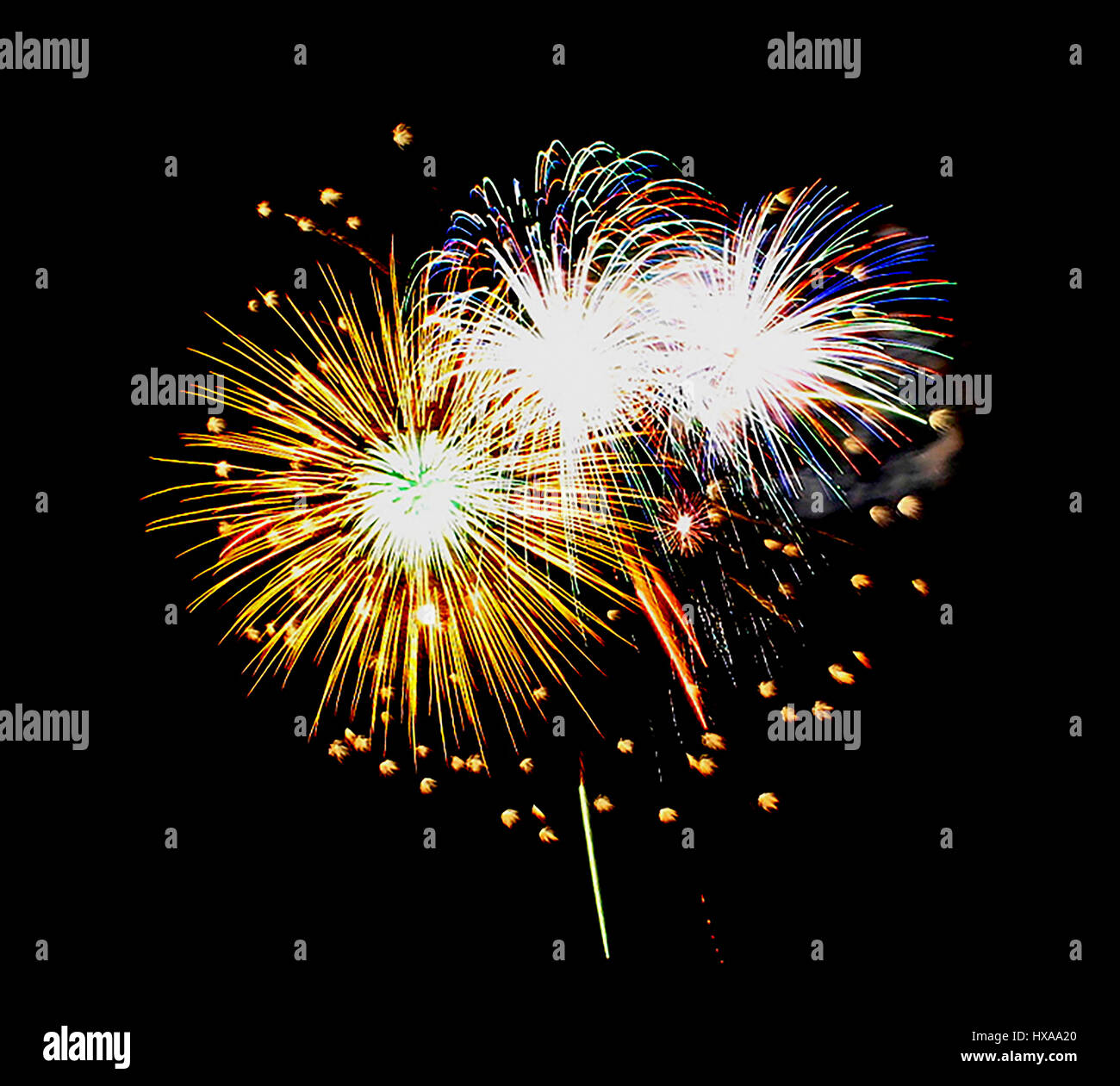 Vector firework set hi-res stock photography and images - Alamy