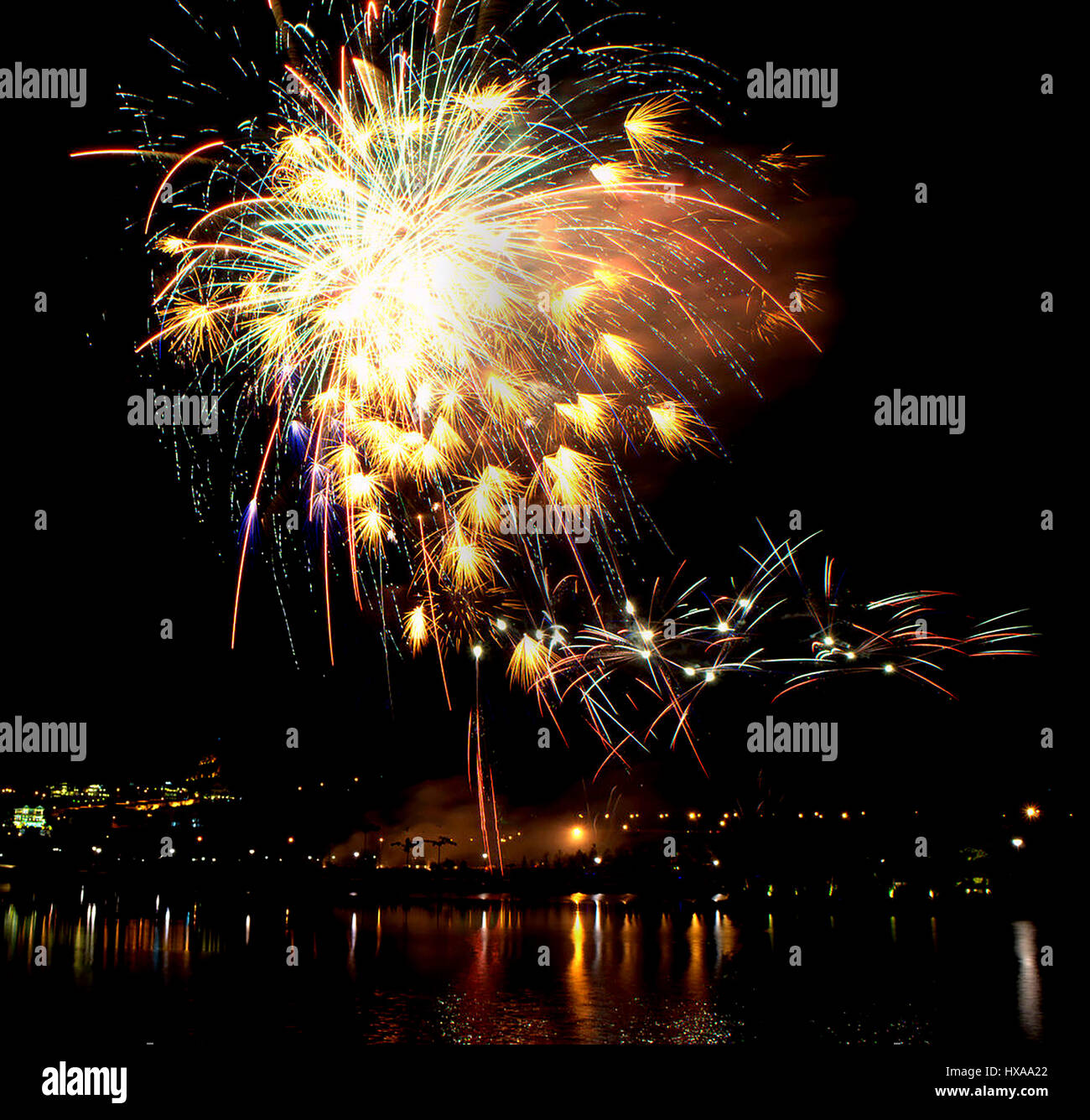 Vector firework set hi-res stock photography and images - Alamy