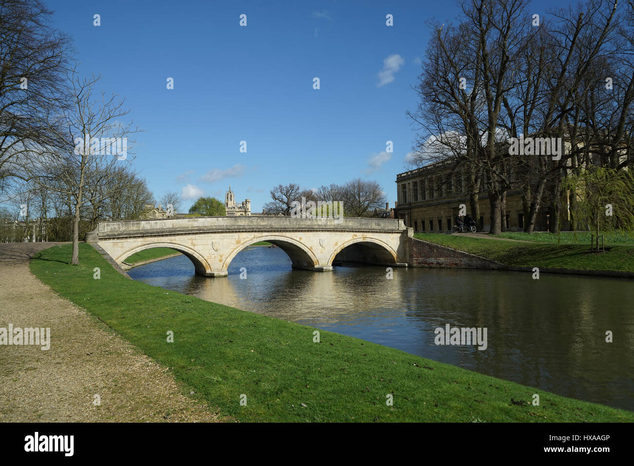 Trinity college bridge hi-res stock photography and images - Alamy