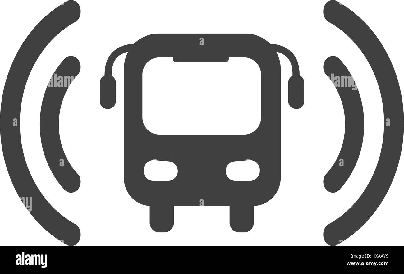 bus wi-fi vector icon Stock Vector Image & Art - Alamy