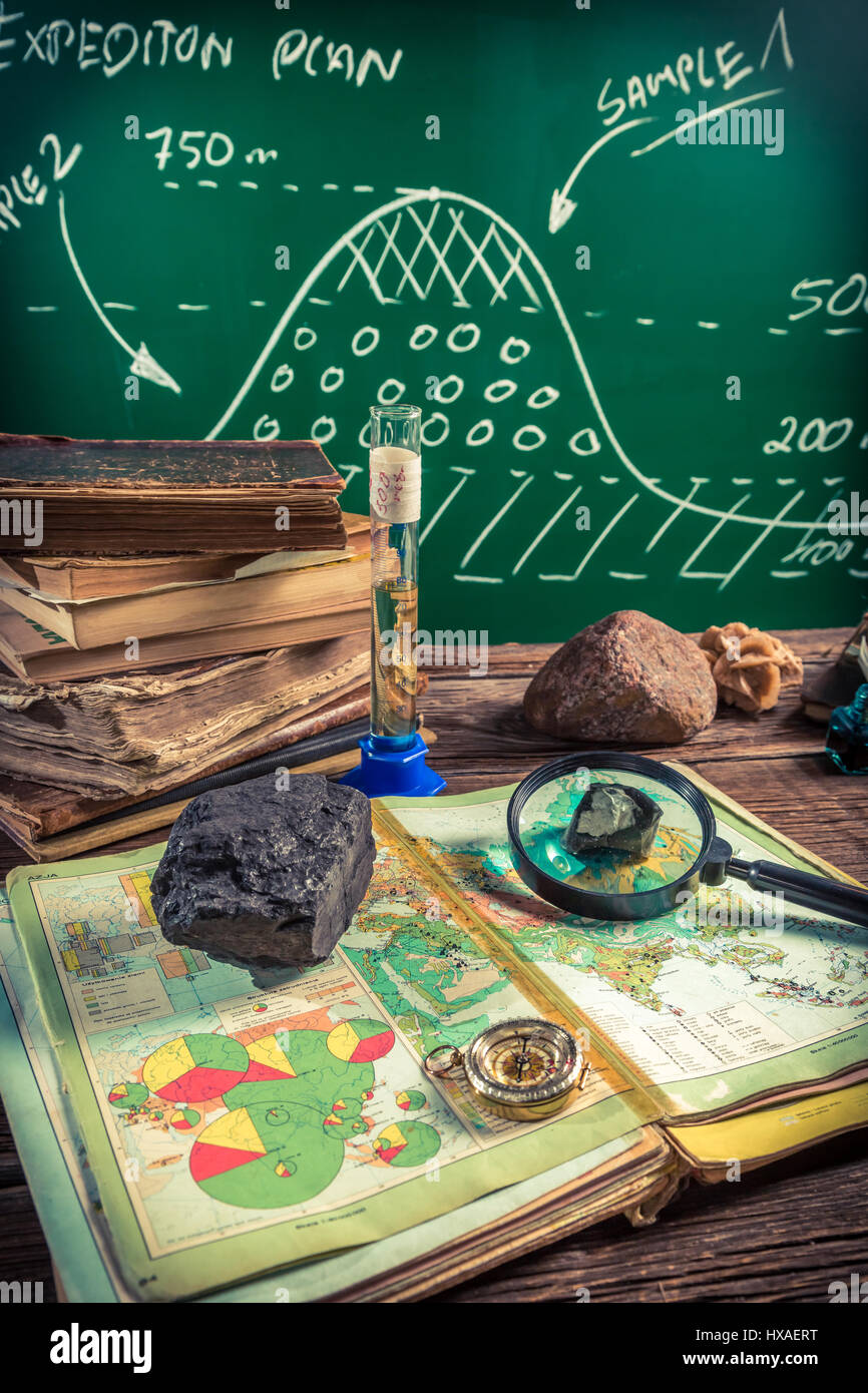 Map examination hi-res stock photography and images - Alamy