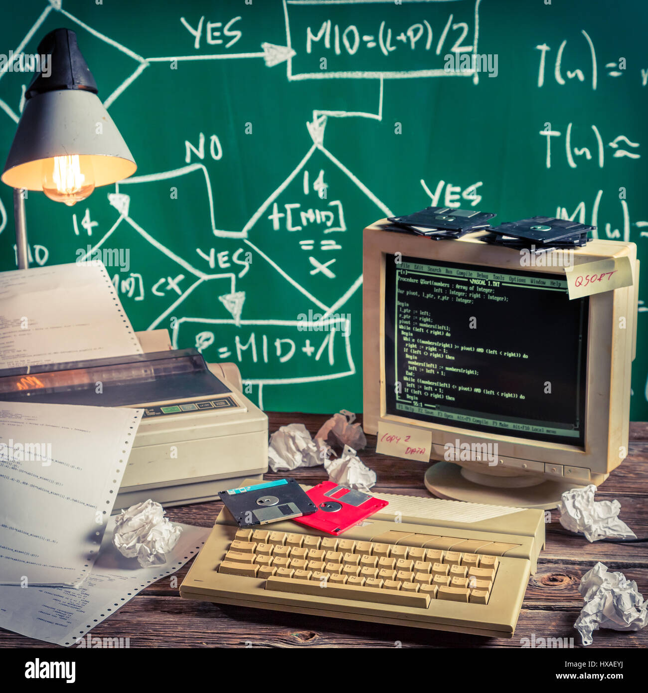 Programming lesson hi-res stock photography and images - Alamy