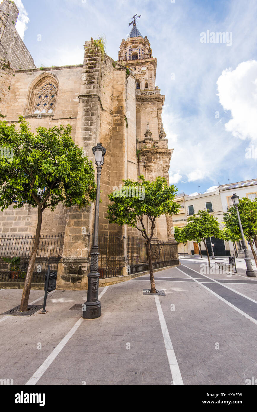 Streets and architecture in Jerez de la Frontera,Spain Stock Photo - Alamy