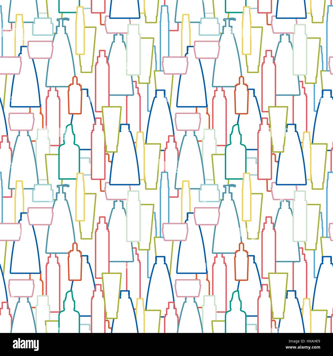 Bottle perfume illustration vector Stock Vector Images - Alamy