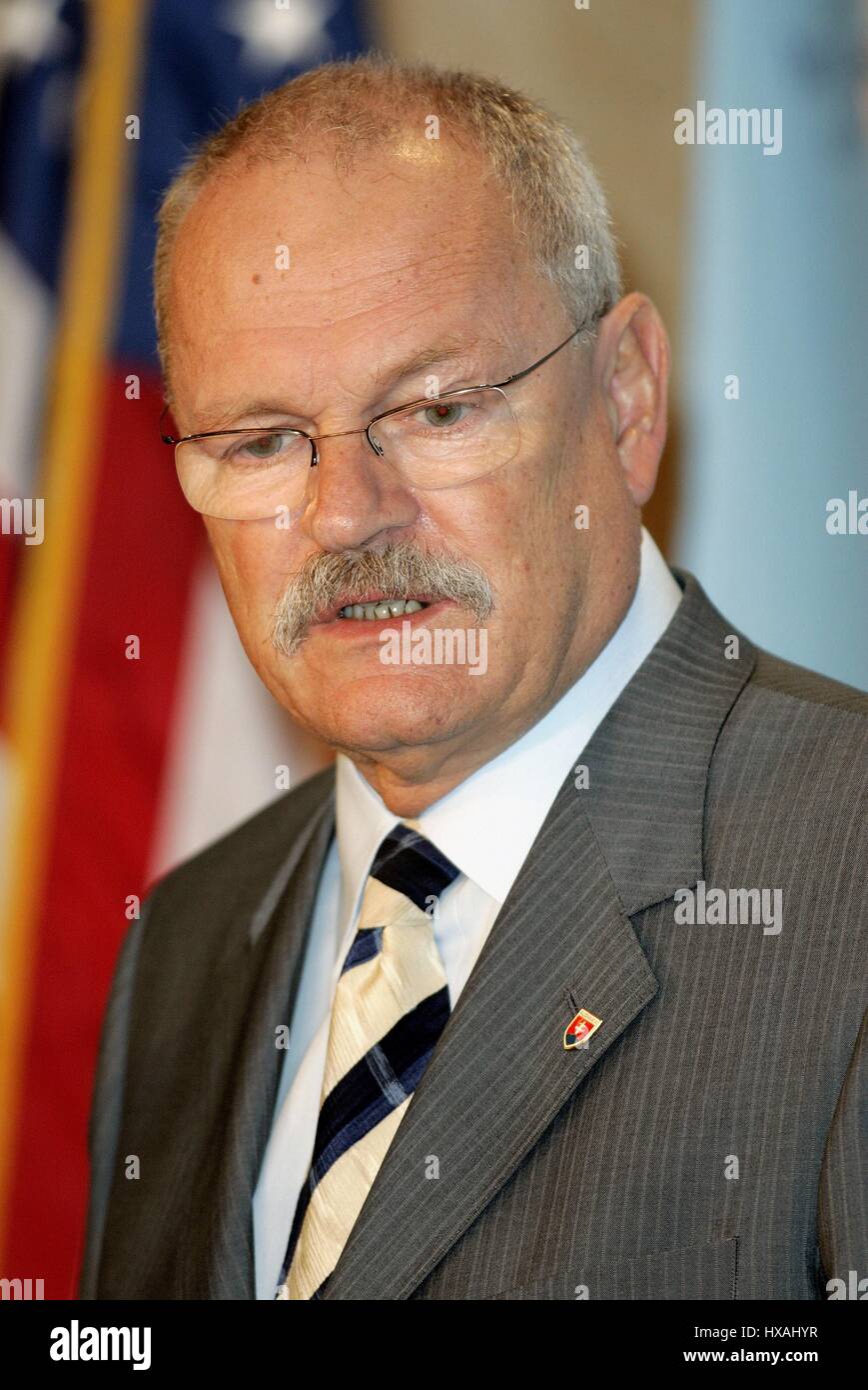 IVAN GASPAROVIC PRESIDENT SLOVAK REPUBLIC 21 September 2005 DOWNTOWN ...