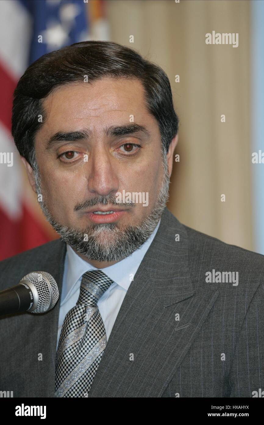 Dr abdullah abdullah hi-res stock photography and images - Alamy