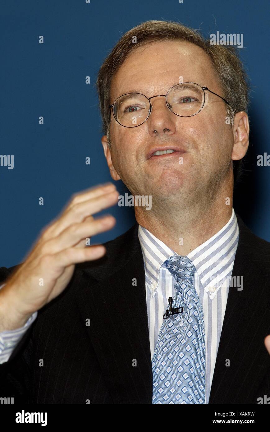 ERIC SCHMIDT CEO GOOGLE 03 October 2006 BICC BOURNEMOUTH ENGLAND Stock ...