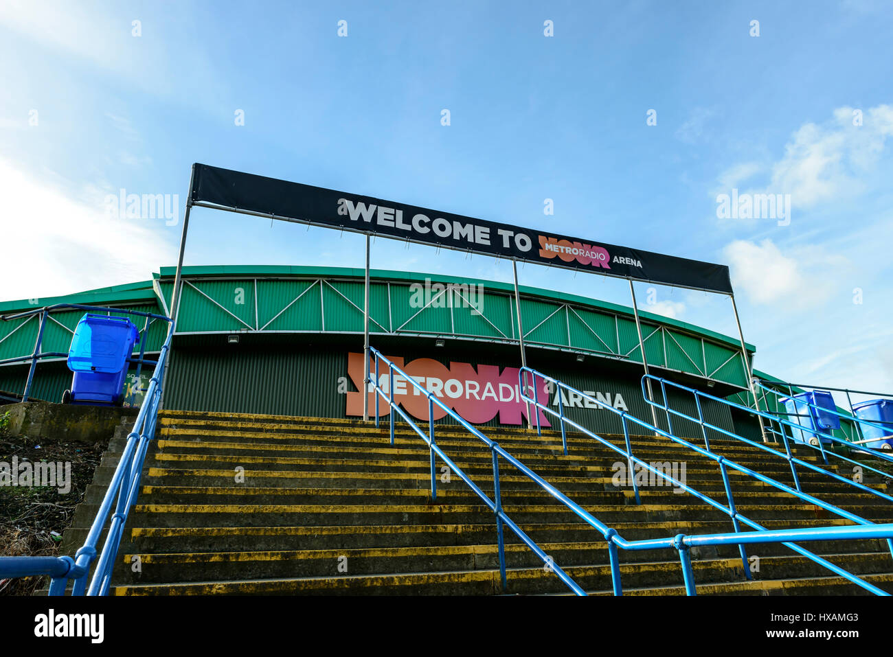 Arena blue hi-res stock photography and images - Alamy