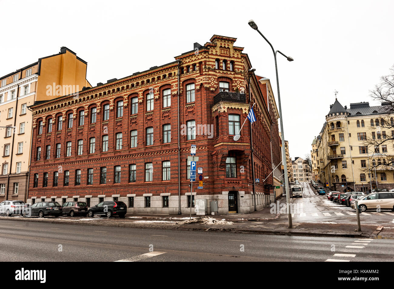 Helsinki Street Scene Stock Photo - Alamy