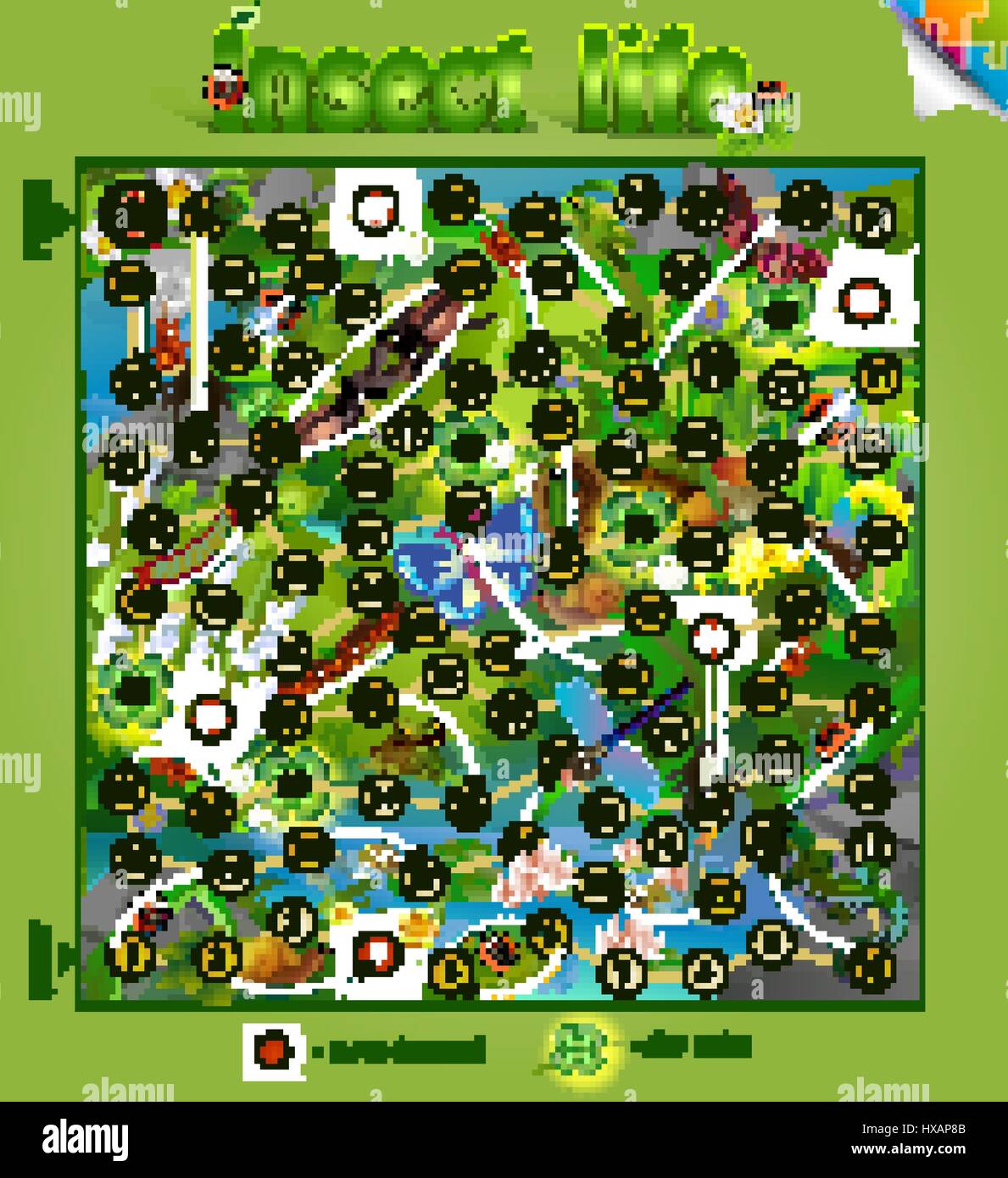 Insects end Stock Vector Images - Alamy