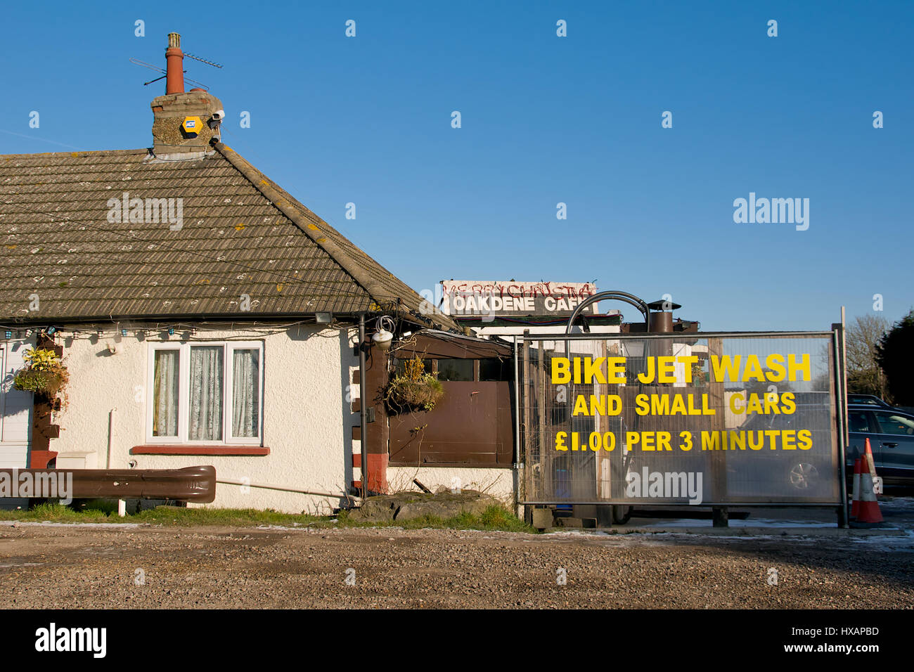 Oakdene Cafe, near Sevenoaks, Kent, England Stock Photo - Alamy