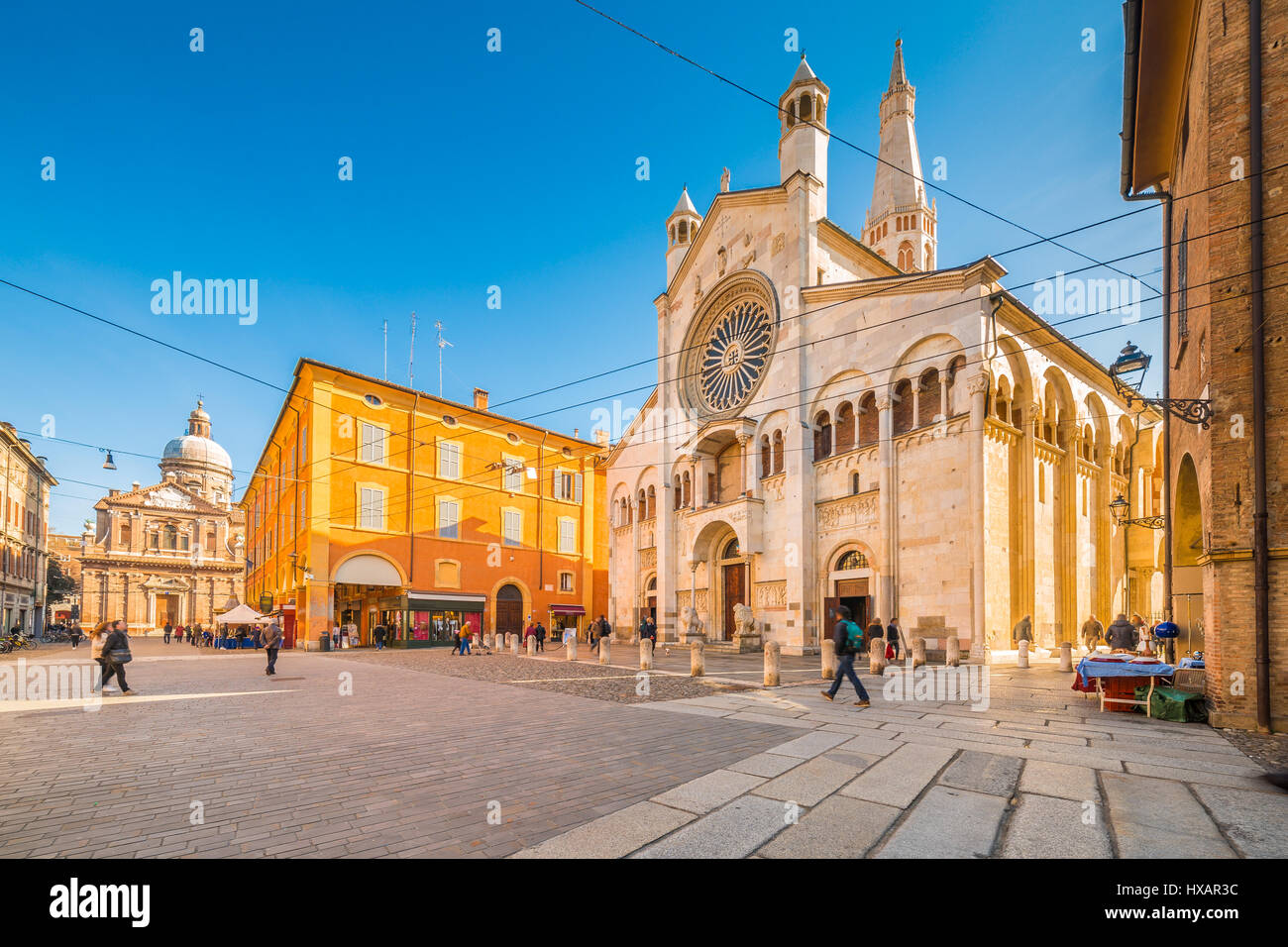 Ancient Catholic Cathedral in Modena, Italy Stock Photo - Alamy