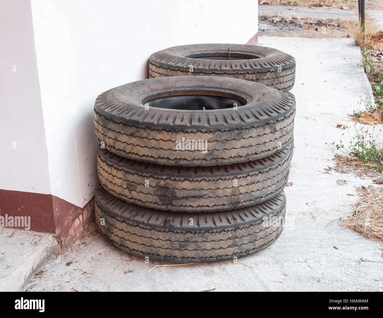 Truck tyres hi-res stock photography and images - Alamy