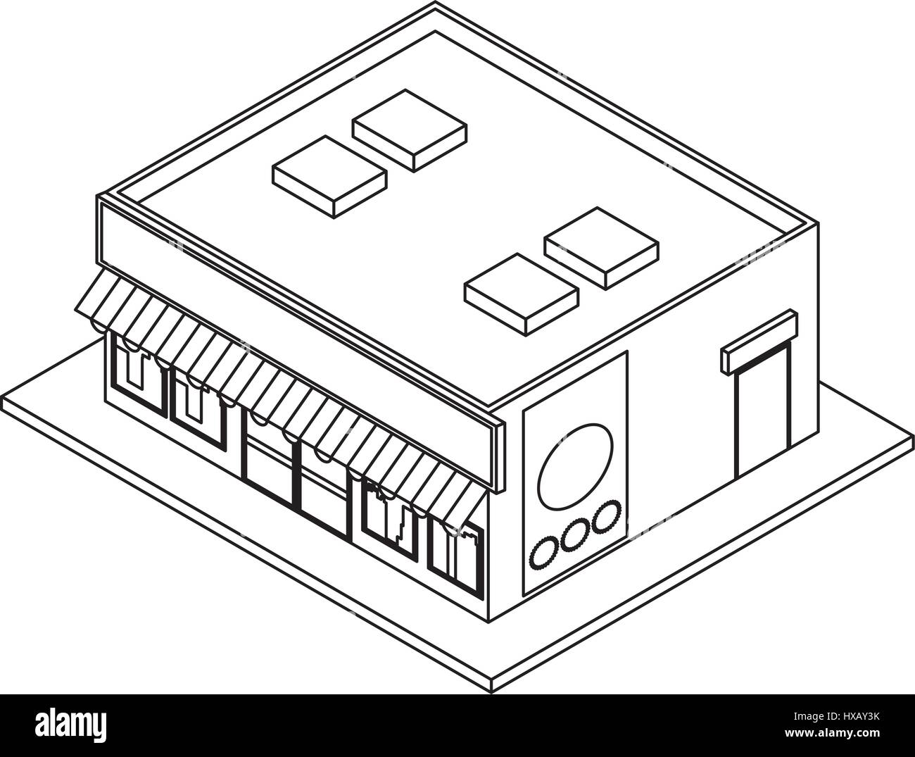 Store shop building Stock Vector Image & Art - Alamy