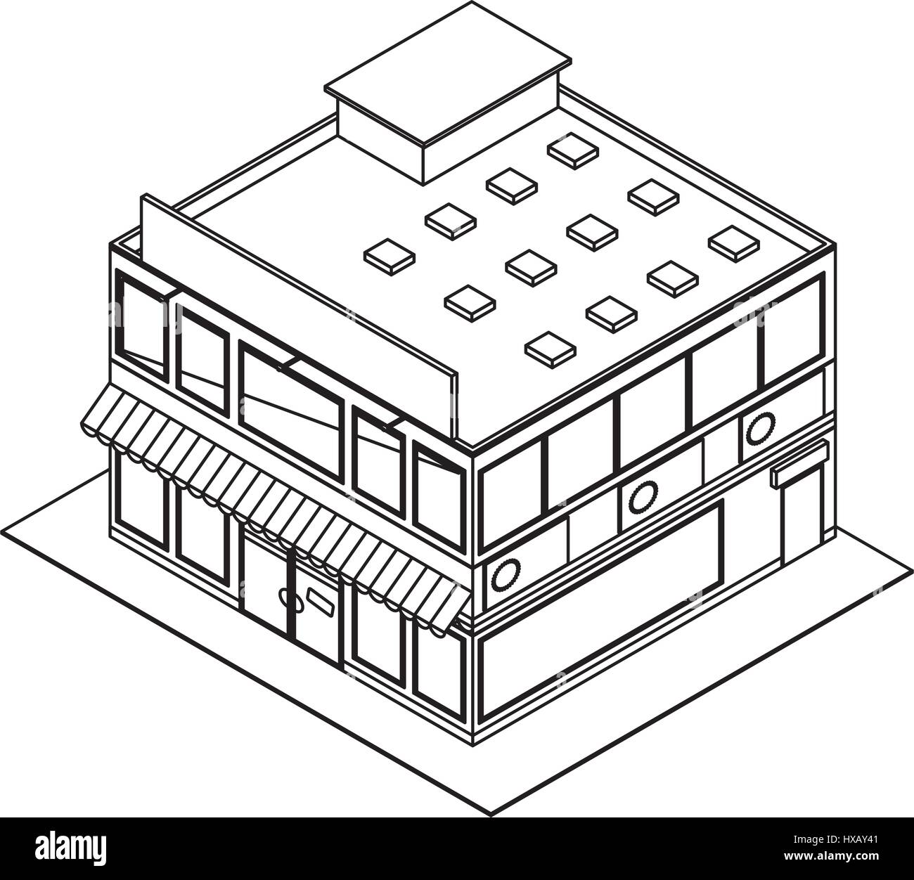 Store shop building Stock Vector Image & Art - Alamy