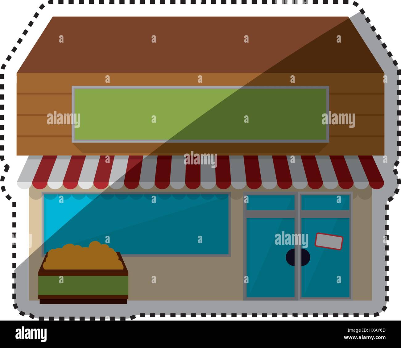 Store shop building Stock Vector Image & Art - Alamy