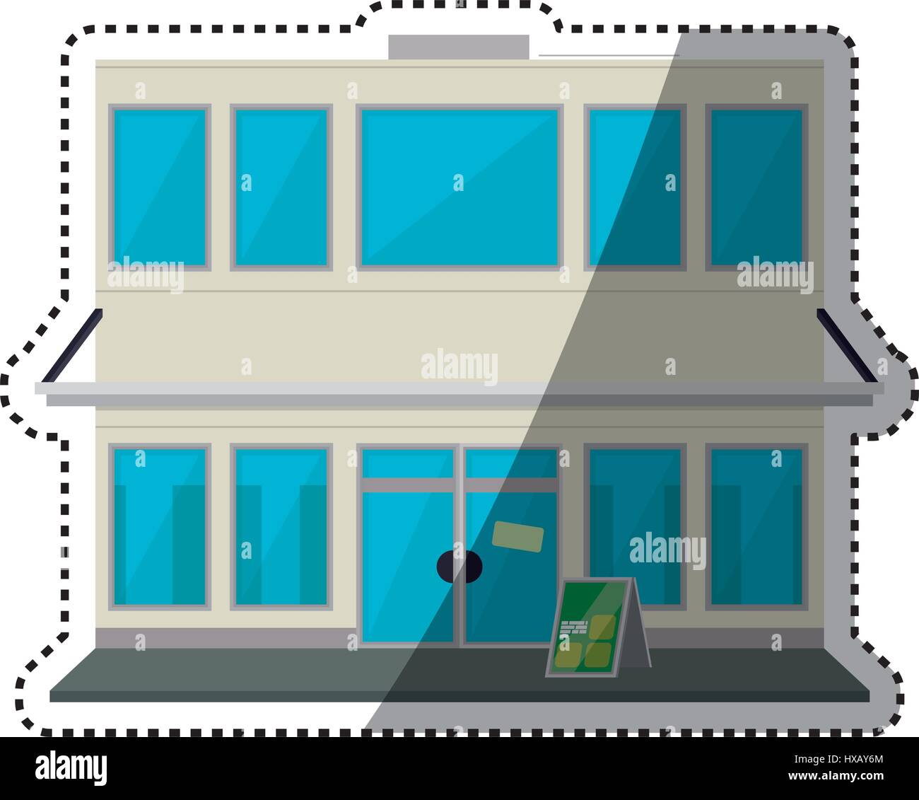 Store shop building Stock Vector Image & Art - Alamy