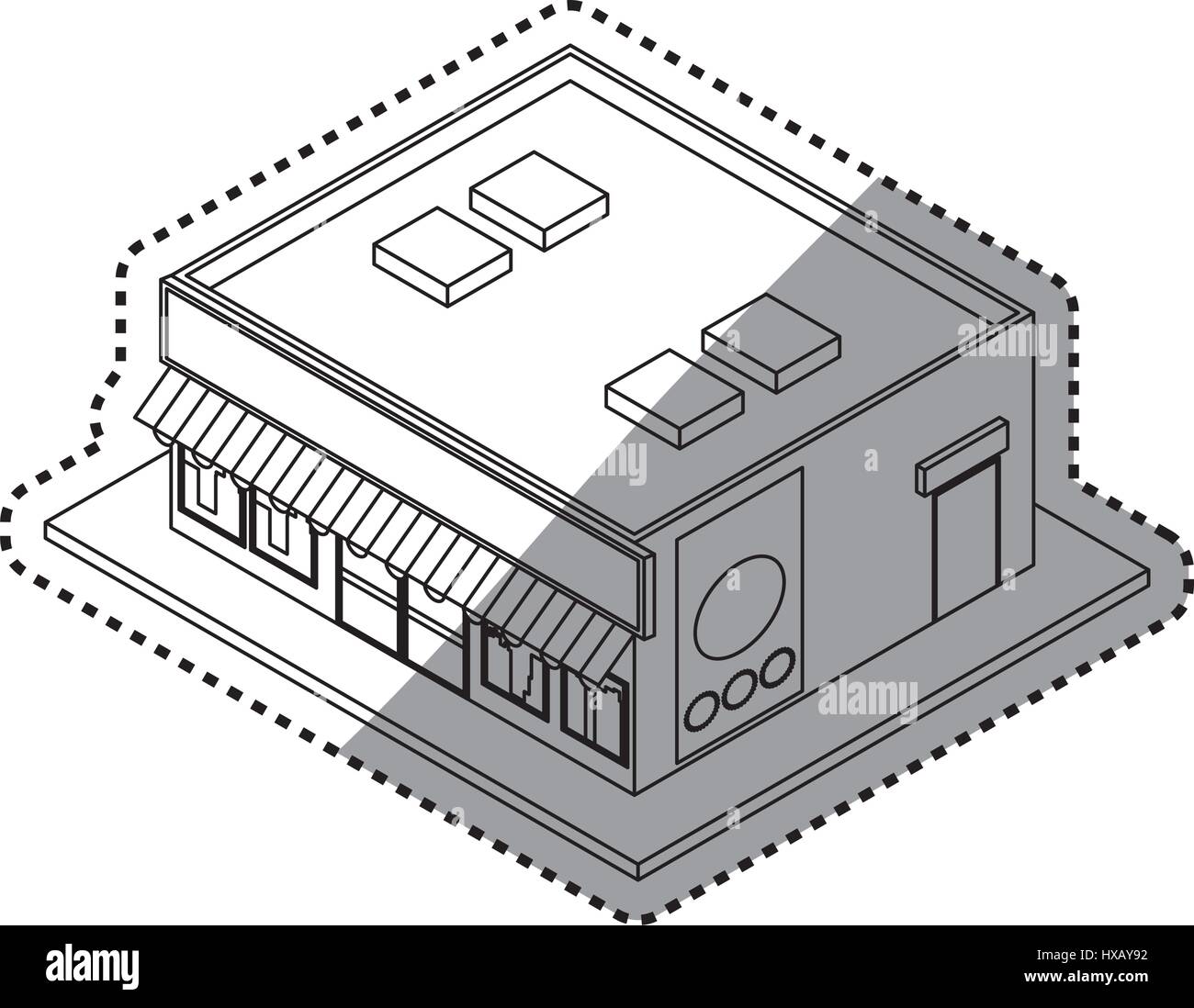 Store shop building Stock Vector Image & Art - Alamy
