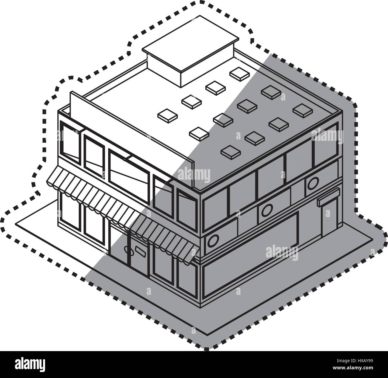 Store shop building Stock Vector Image & Art - Alamy