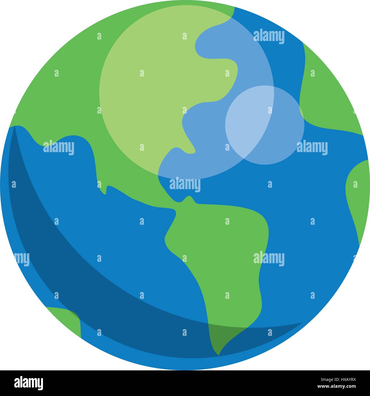 World isolated earth Stock Vector Image & Art - Alamy