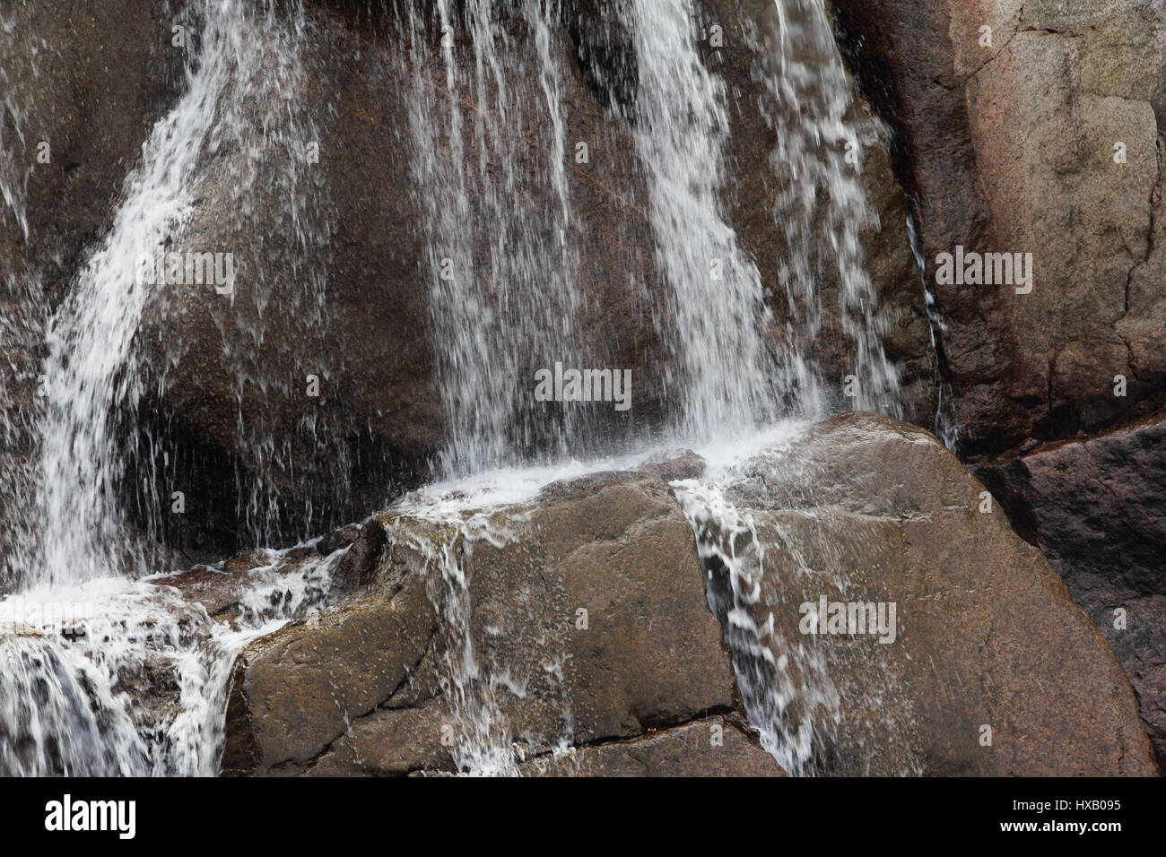 Waterfall in a city park of Kotka, Finland Stock Photo - Alamy