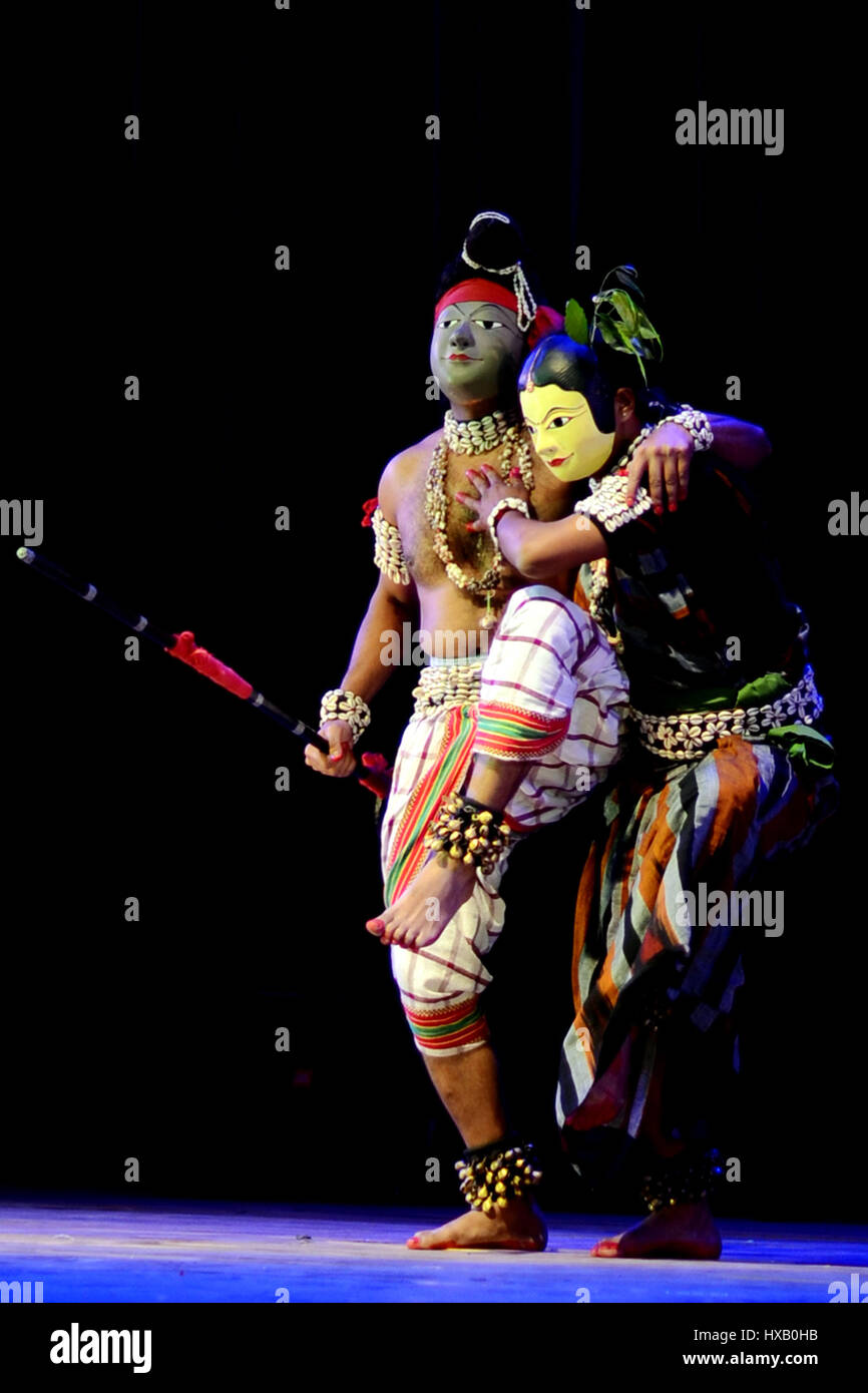 Chhau dance hi-res stock photography and images - Alamy