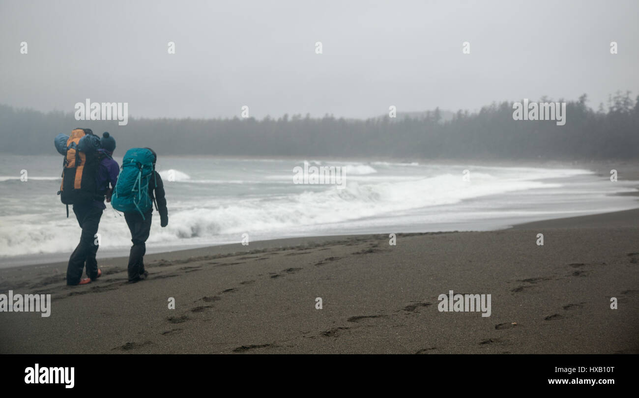 Keeha Beach, Bamfield, Vancouver Island Stock Photo - Alamy