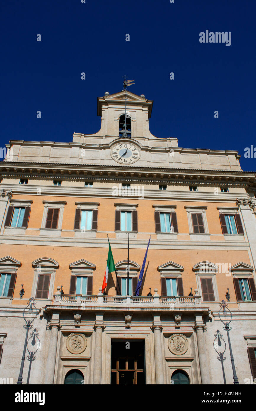 Palazzo Montecitorio is a palace in Rome and the seat of the Italian ...