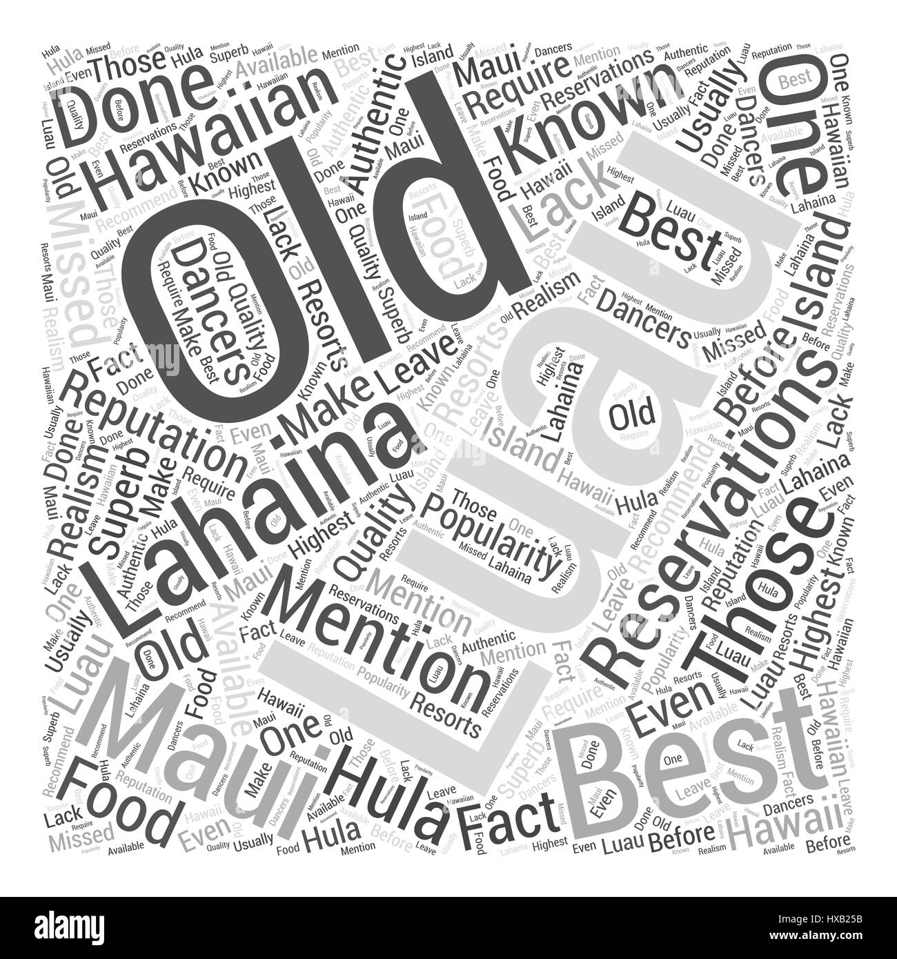 Lahaina Luau Stock Vector Images - Alamy