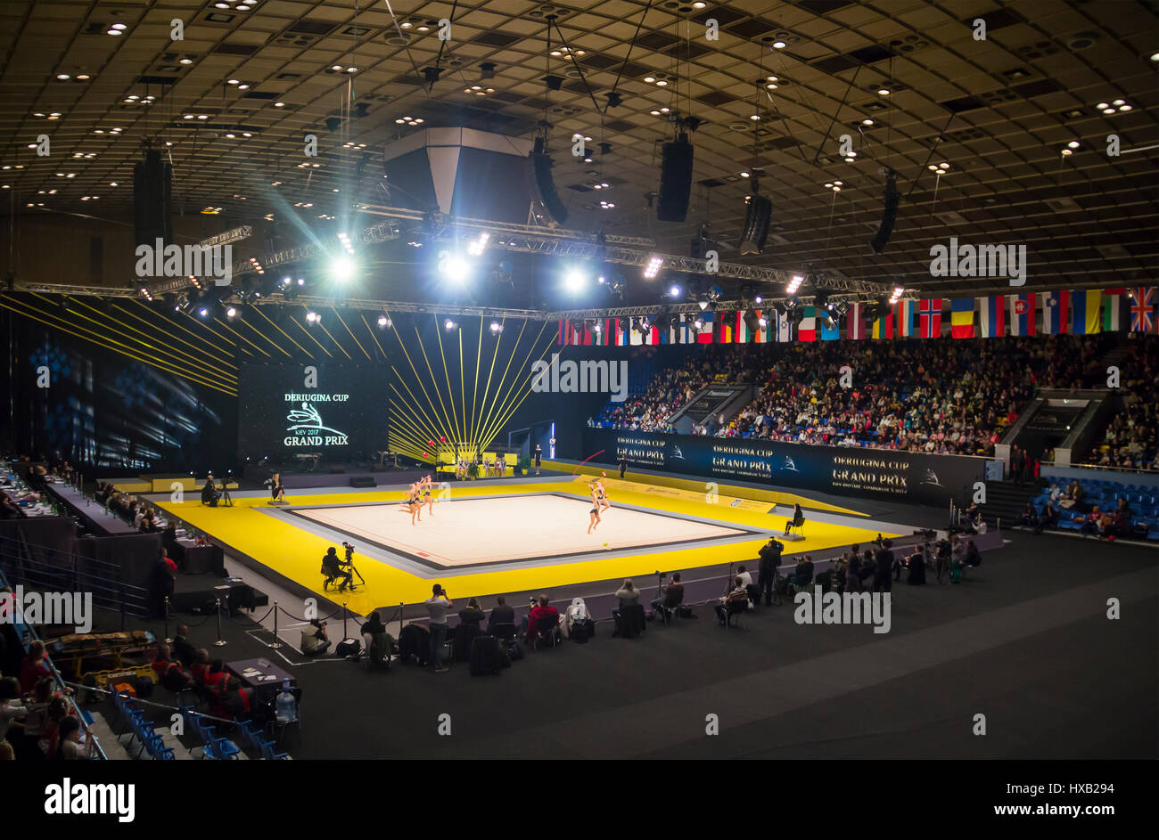 Gymnastics hall hi-res stock photography and images - Alamy