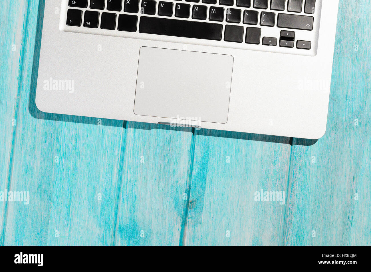 Modern laptop computer, top view Stock Photo - Alamy