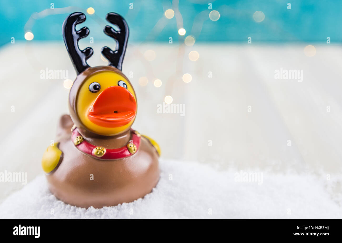 Christmas rubber duck hi-res stock photography and images - Alamy