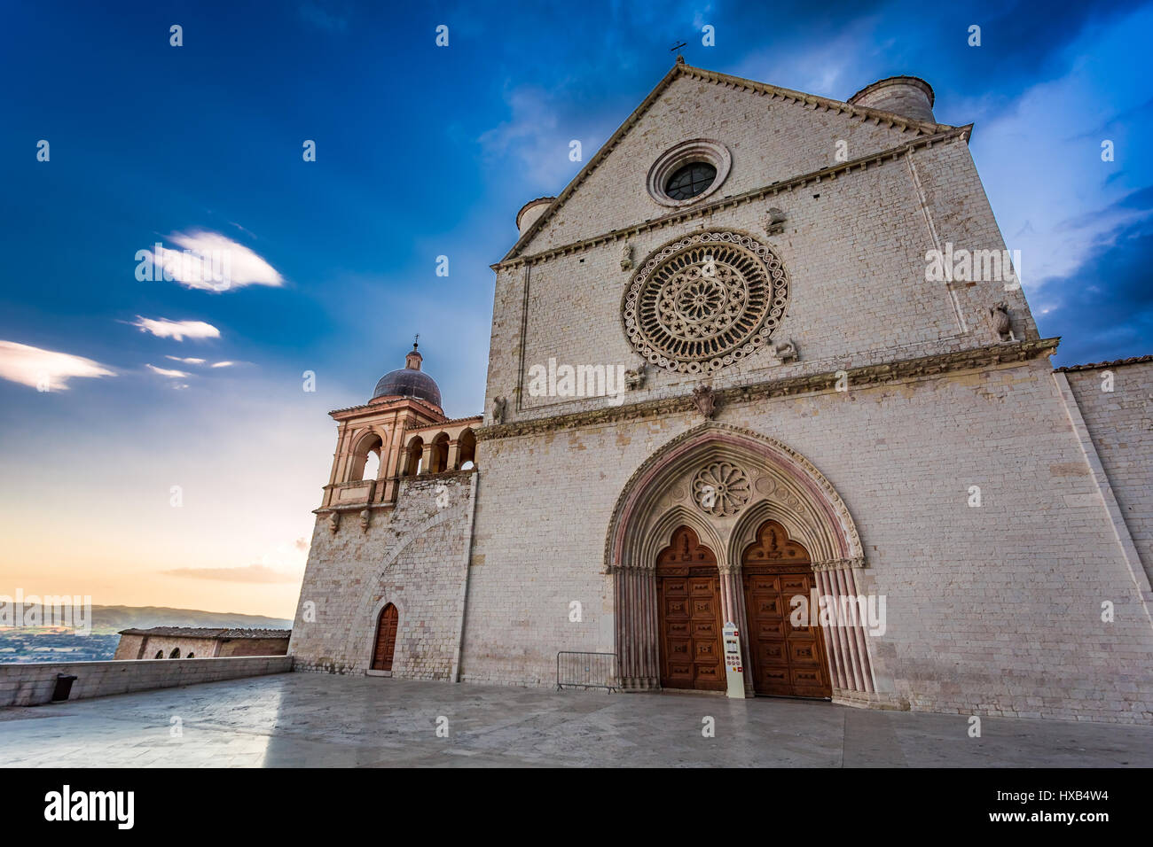 Stunning architecture in Assisi, Umbria in Italy Stock Photo - Alamy