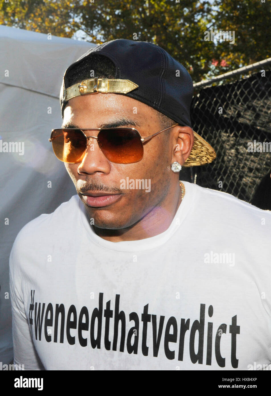 Rapper Nelly backstage portrait during Univision Radio's 2014 Uforia ...