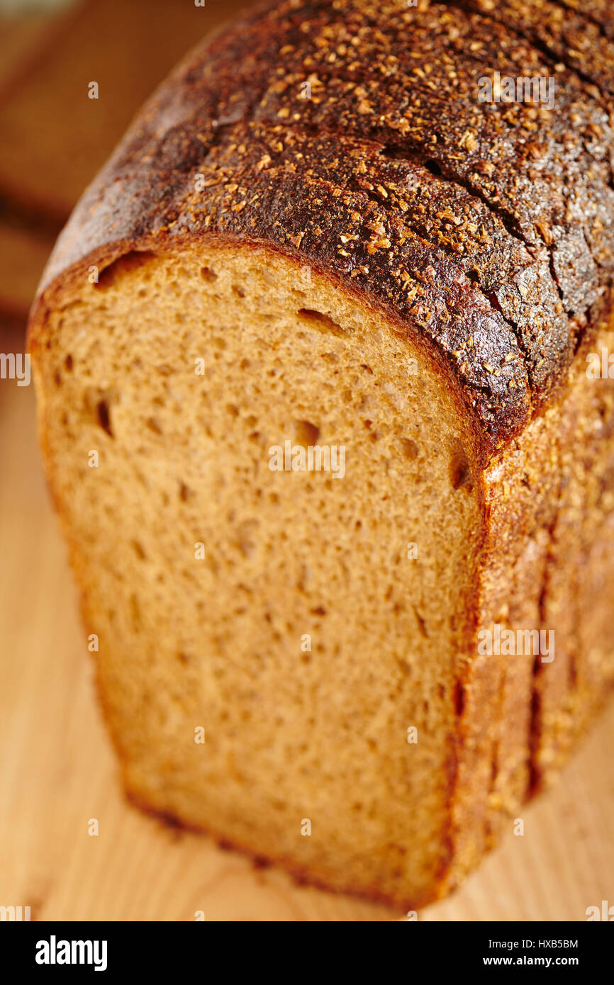 A loaf of Russian rye bread Stock Photo - Alamy