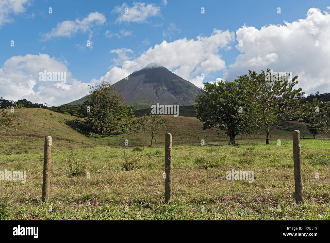 The active volcano Arenal in Costa Rica Stock Photo - Alamy