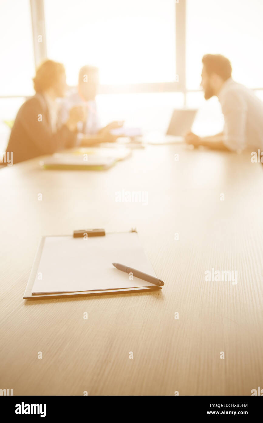 Job interview in office Stock Photo - Alamy