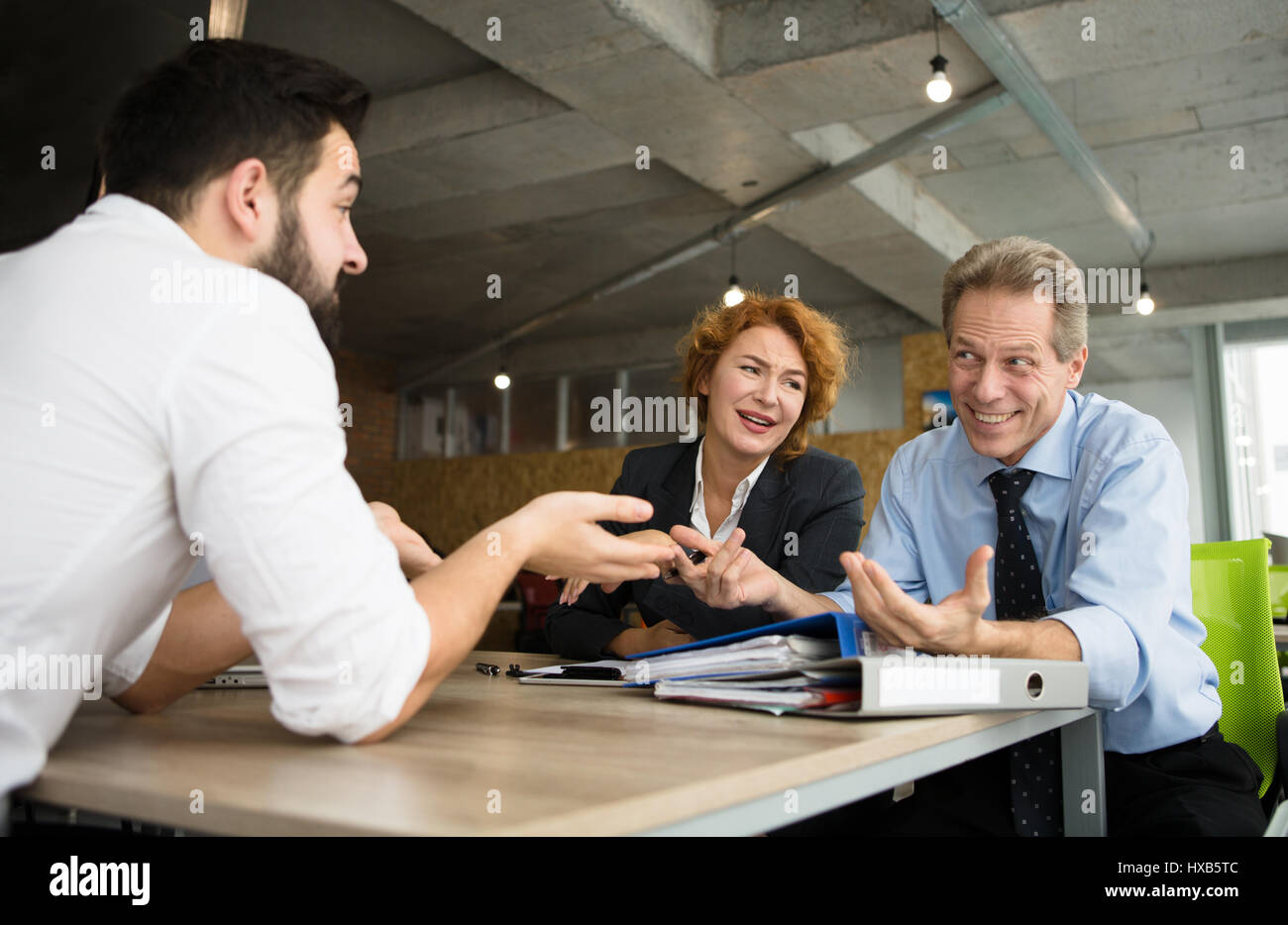 Interview board hi-res stock photography and images - Alamy