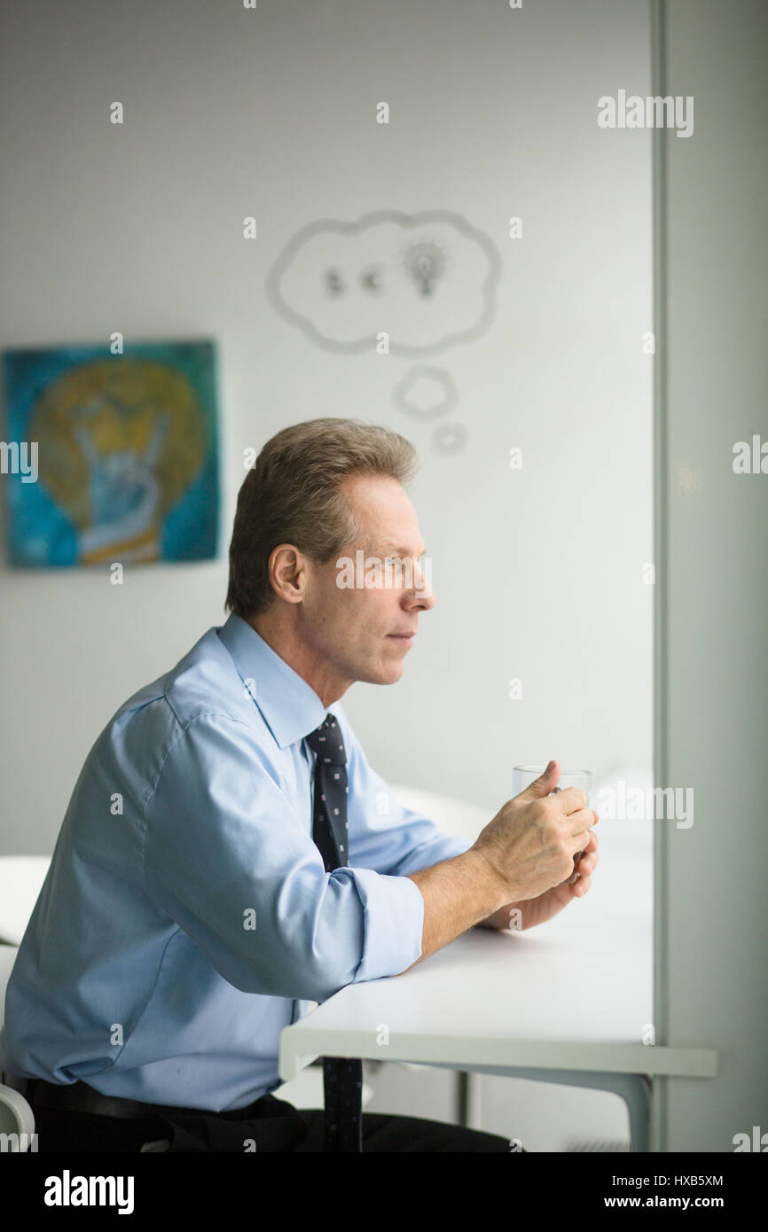 Man having job interview female hi-res stock photography and images - Alamy