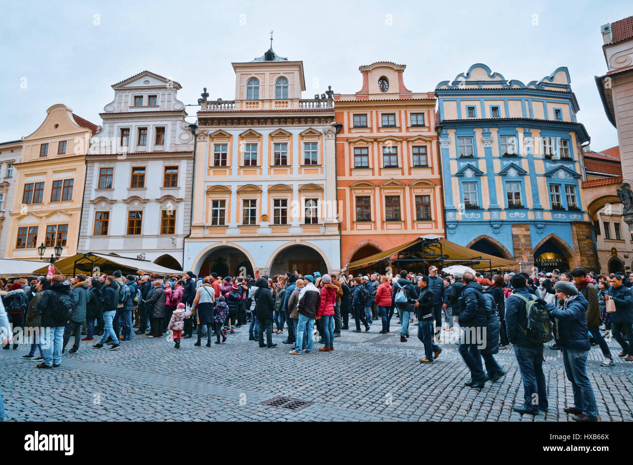 The beautiful mansions in the city Prague - PRAGUE / CZECH REPUBLIC ...