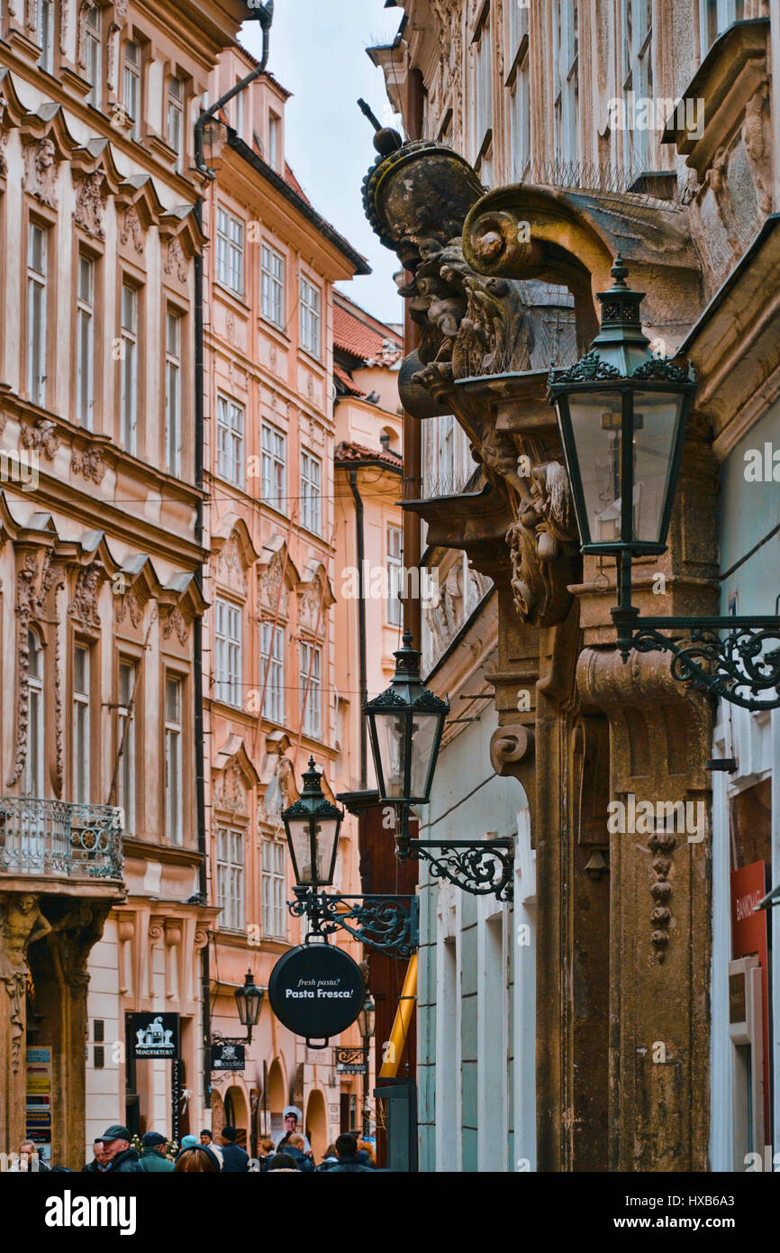 Beautiful buildings in prague hi-res stock photography and images - Alamy