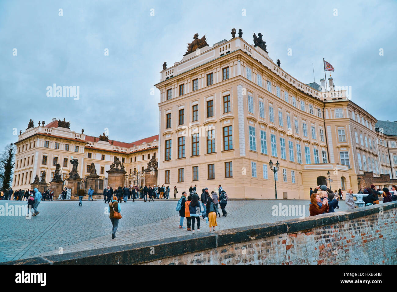 Impressive buildings prague castle hi-res stock photography and images ...