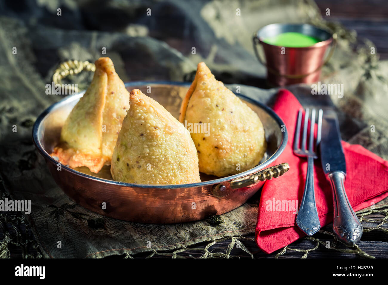 Tasty samosa hi-res stock photography and images - Alamy
