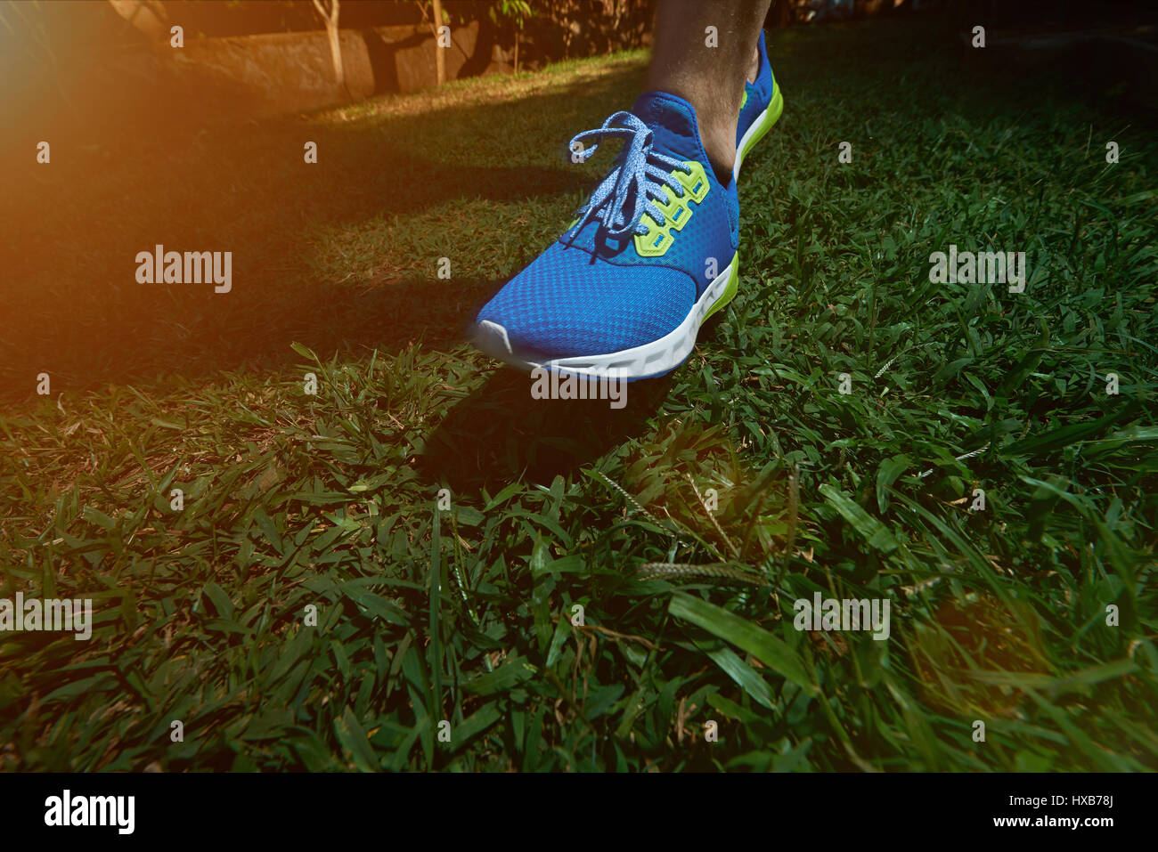 Closeup feet walking hi-res stock photography and images - Alamy