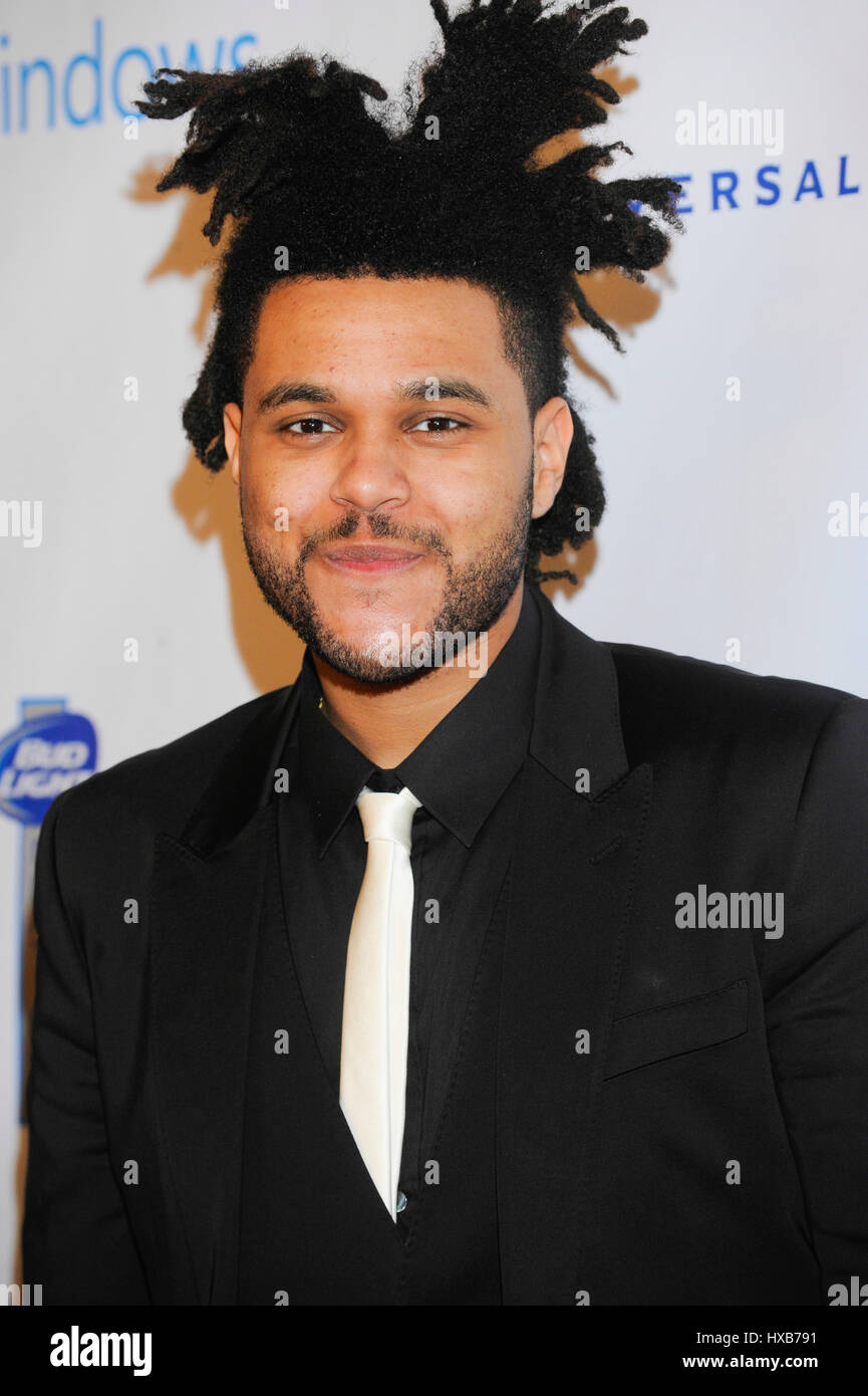 Abel Tesfaye aka The Weeknd attends the Universal Music Group GRAMMY ...
